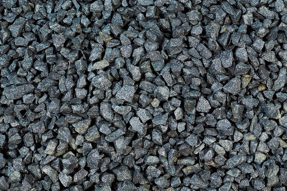 Black Basalt decorative chippings